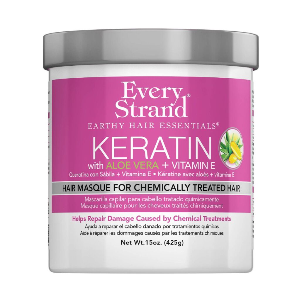 Every Strand - Mascarilla de Keratina con Aloe Vera y Vit E 15oz - ISZA