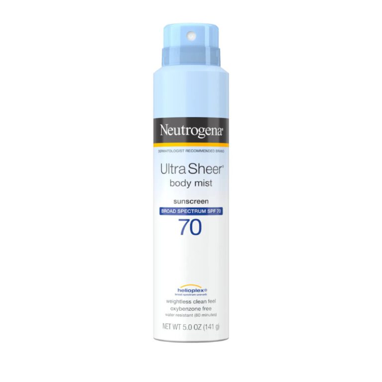 Neutrogena – Ultra Sheer Lightweight Sunscreen Spray SPF 70 – ISZA