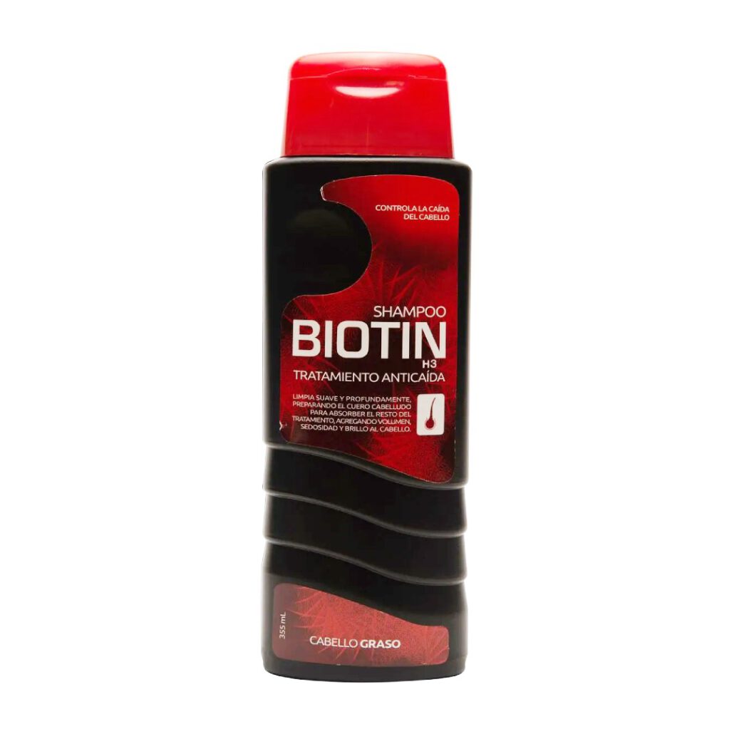 Biotin H3 – Shampoo Tratamiento Anticaída Para Cabello Graso – ISZA