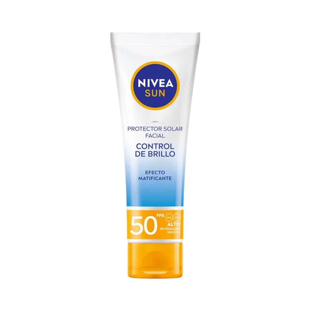 Nivea – Protector Solar Facial Control de Brillo Efecto Matificante SPF ...
